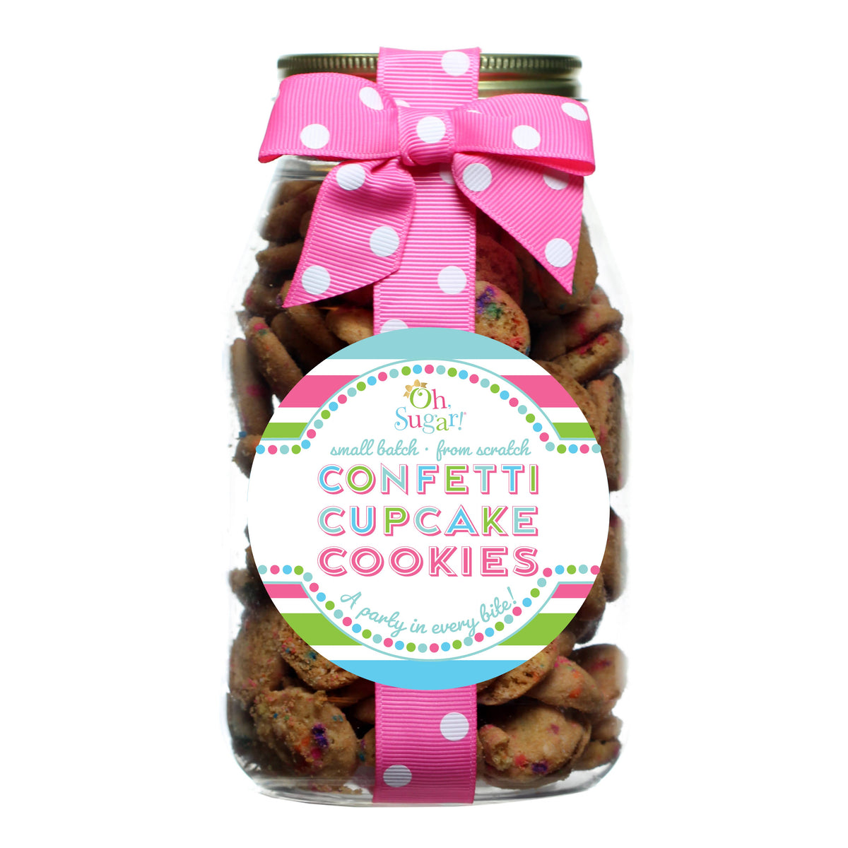 Small Batch Cookies in - Giftable Jar 1 Qt - Made in the USA| Bones and ...
