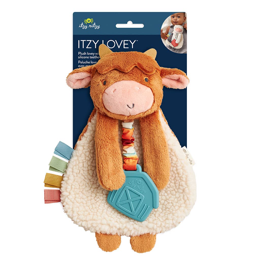 Baby Lovie - Highland Cow Baby Lovey Plush By Itzy Ritzy - *NEW*| Bones ...