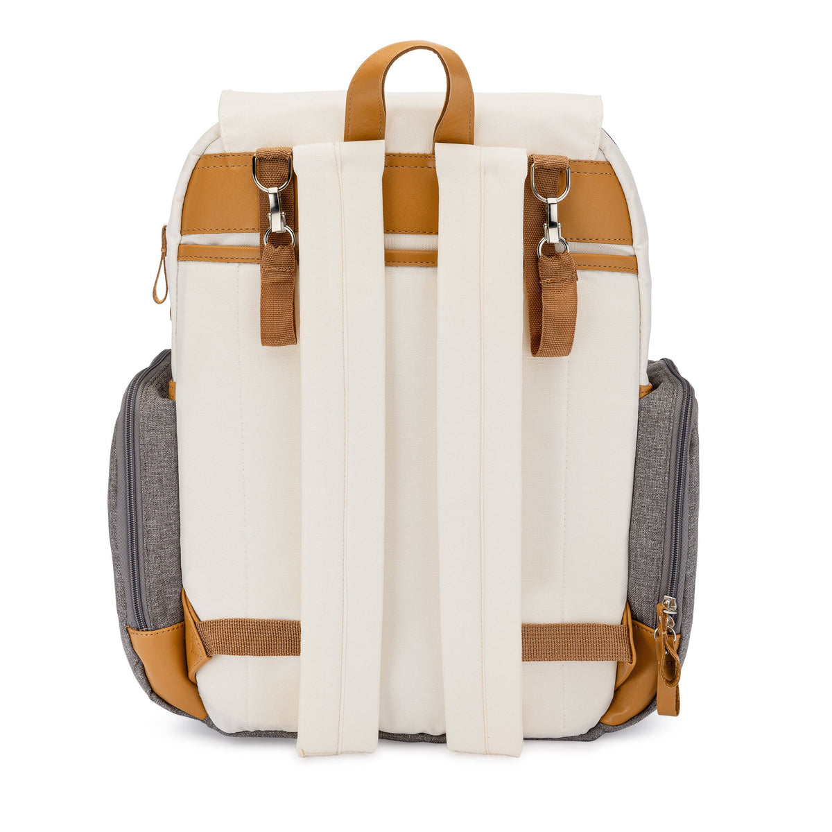 The Birch Bag - Diaper Backpack in Cream /Grey by Parker Baby Co| Bones ...